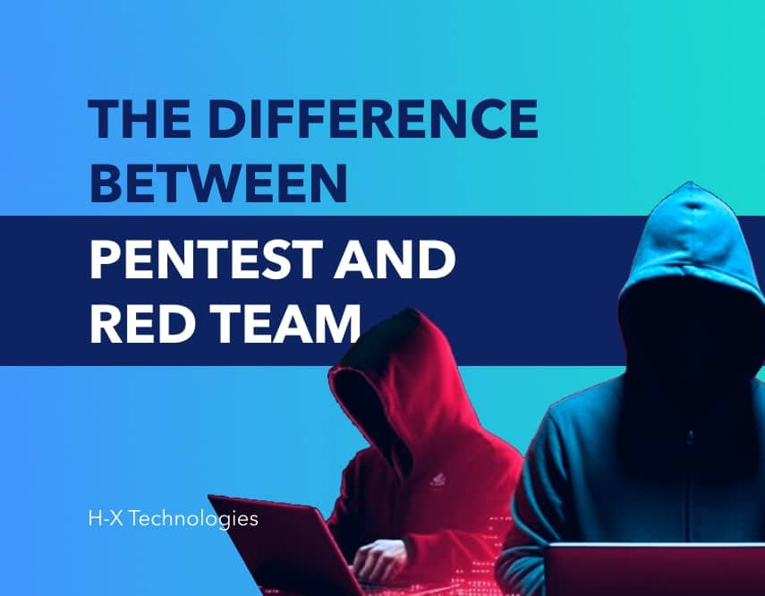What is the difference between penetration testing and Red Team?